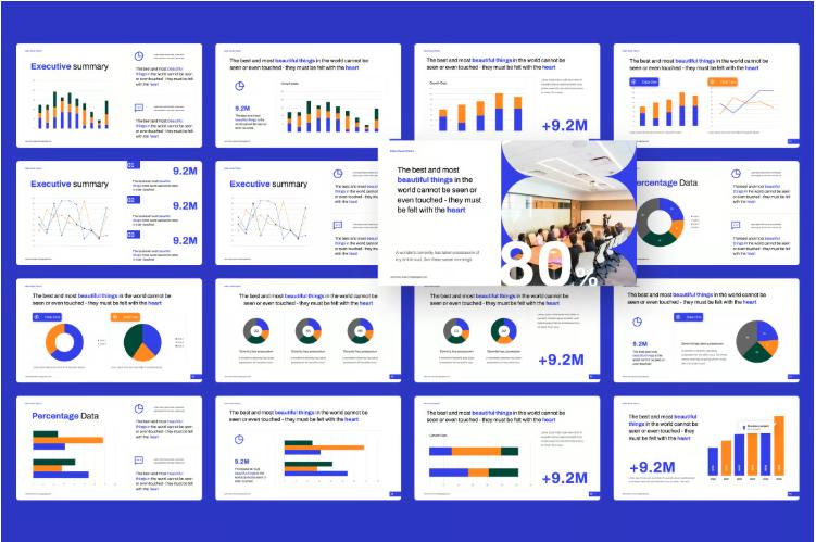 Data Visualization Slides, Data Visualization Powerpoint, Data ...