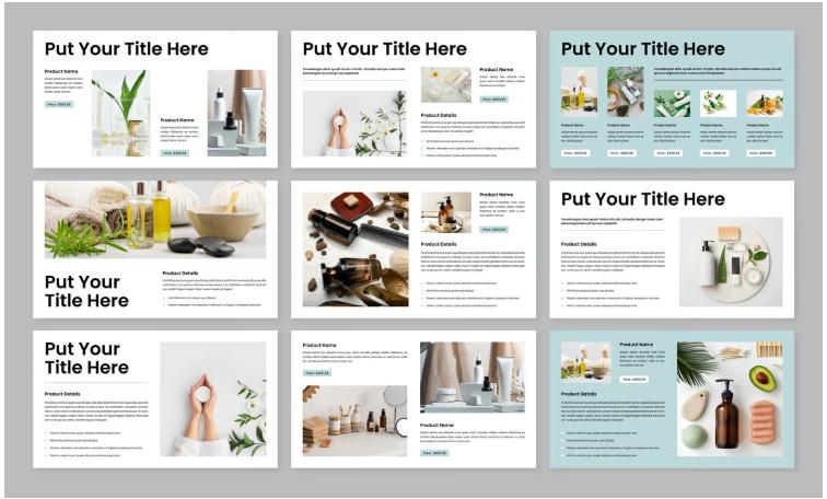 Product Catalog Template, Product Catalog Layout, Product Catalog Indesign, Product Catalog ...