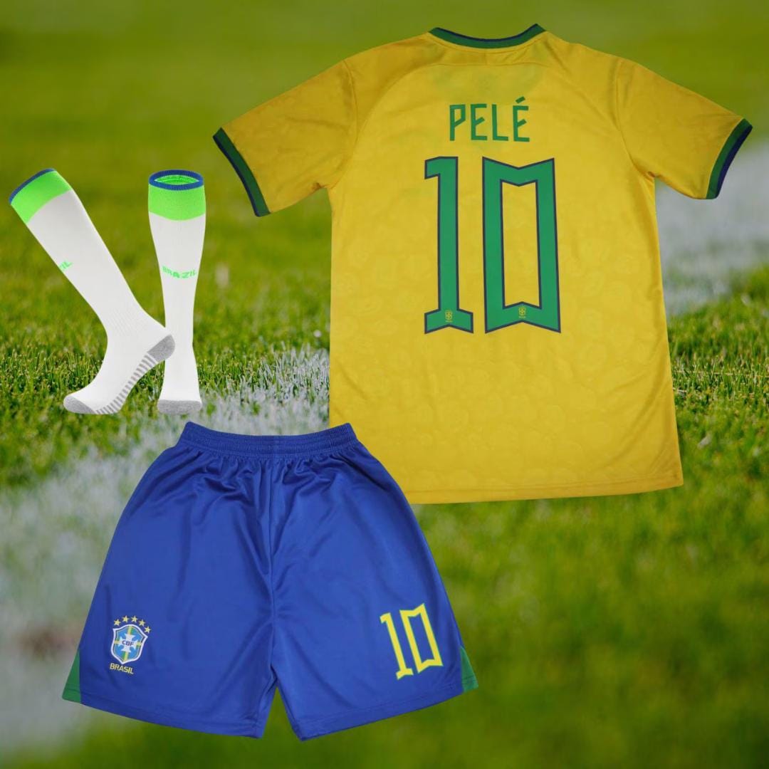Pele Soccer Jersey Youth