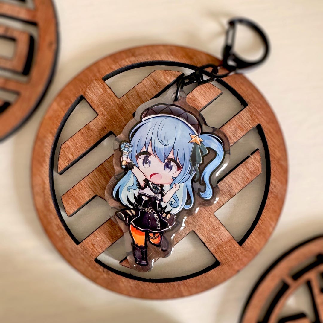 Suisei Hoshimachi Hololive Chibi Keychain - Etsy
