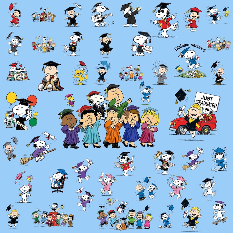 Snoopy Graduation Cap - Etsy