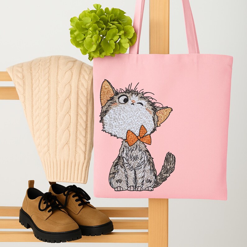 Playful Kitten Embroidery Designs | Cat Lover Gift 9 Sizes (digital ...