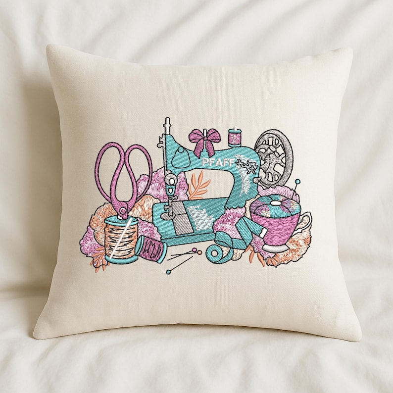 Sewing Machine Embroidery Design – 11 Sizes Digital Download Files (DST ...