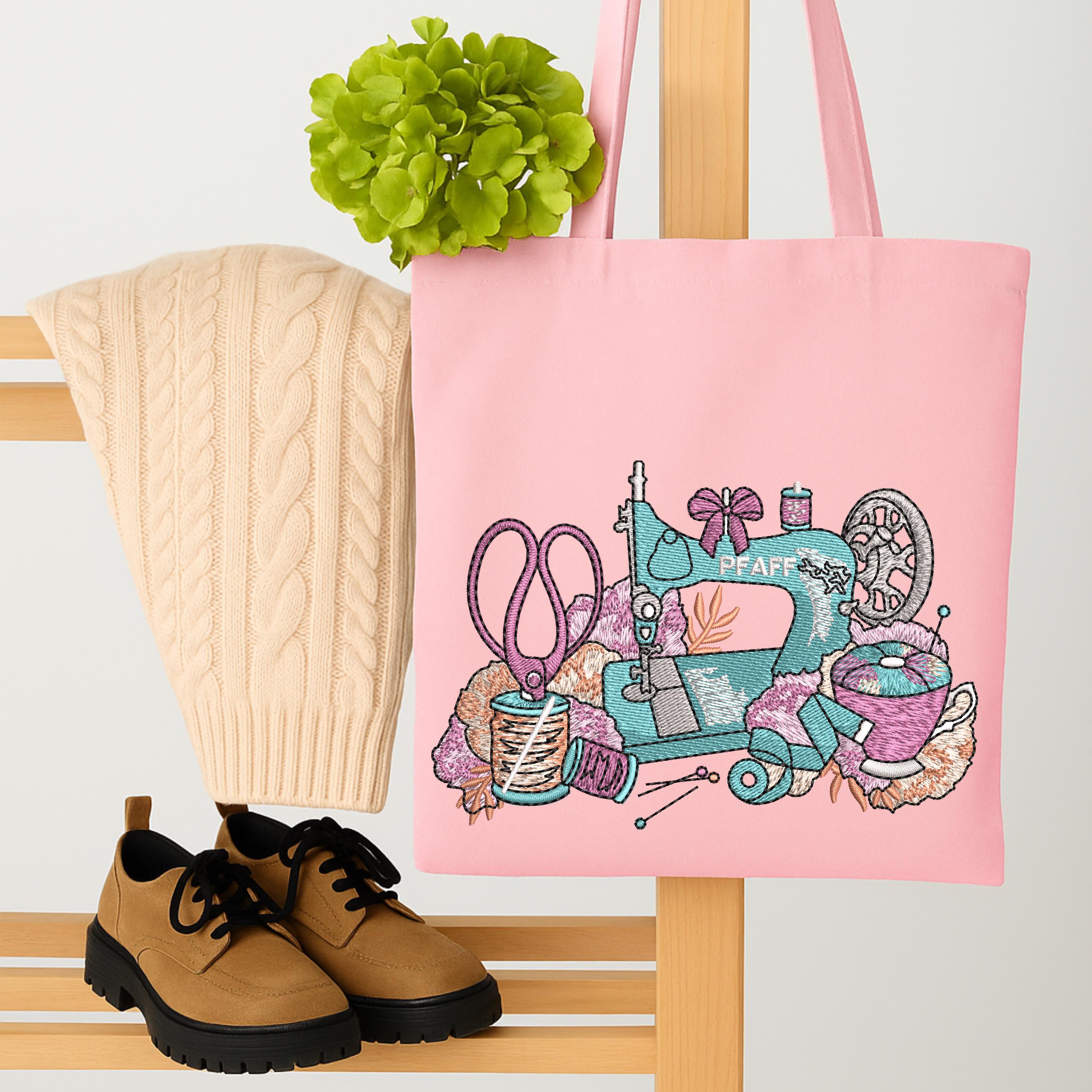 Sewing Machine Embroidery Design – 11 Sizes Digital Download Files (DST ...