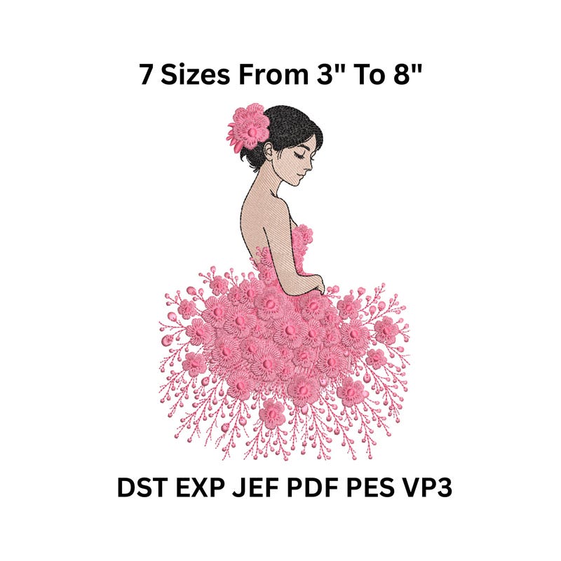 Flower Girl Pattern - Etsy