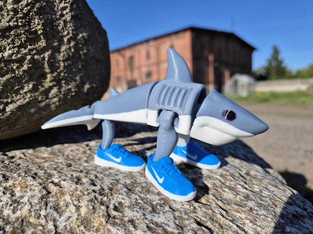 Tralalero Tralala Shark Brainrot, Meme Shaped Toy or Keychain, Funny ...