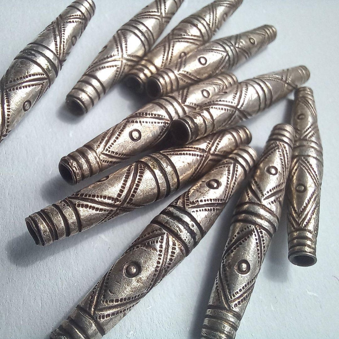 Hill Tribe Ethnic Silver Beads. Prakeuam Sinarin Silver Tribal Beads ...