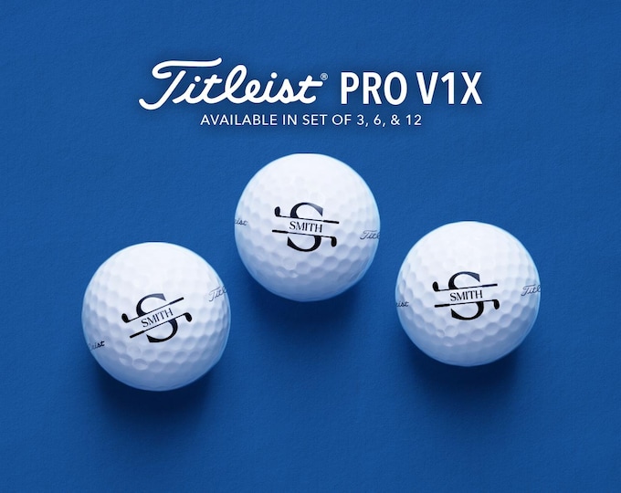 Personalized Golf Balls Set of 3, Custom Golf Gifts for Golfers, Funny ...