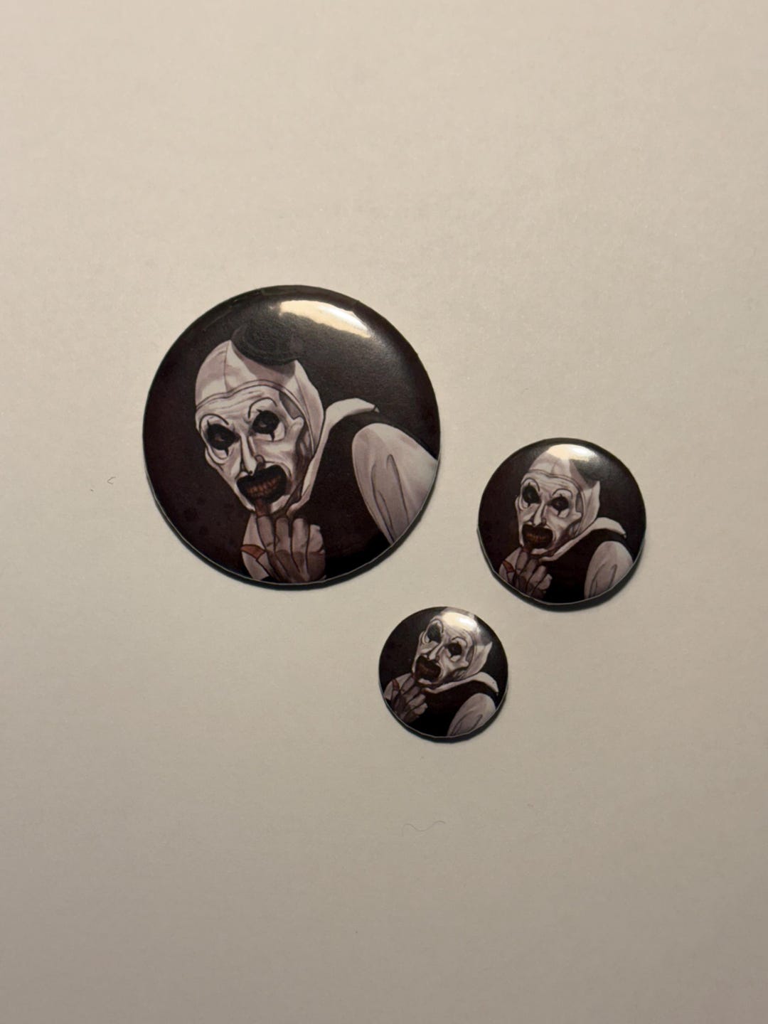 Art the Clown Button Pin - Etsy