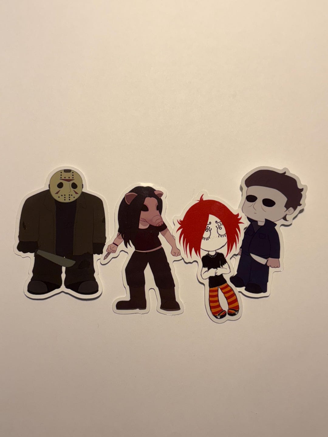 Horror Character Stickers! - Etsy
