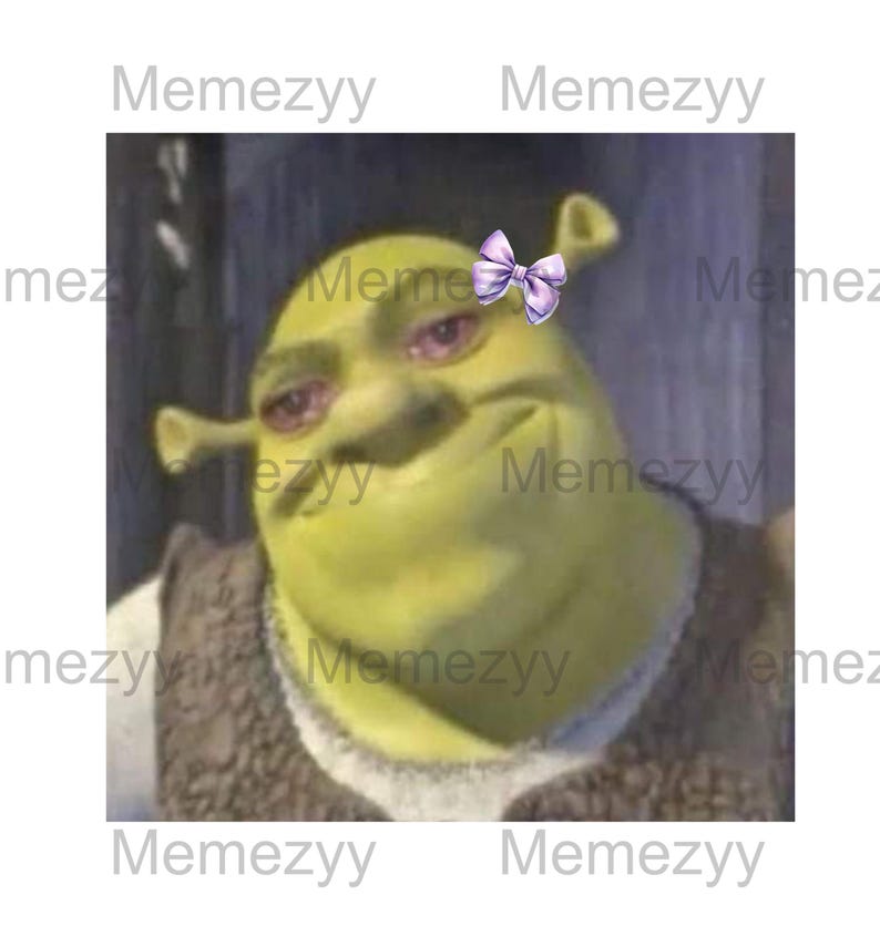 Shrek Png Lsad Meme Png L Mood PNG L Shrek Fun PNG L Sad Mood L ...