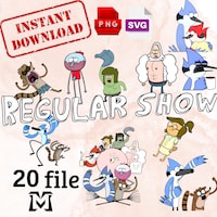 Regular Show - Etsy