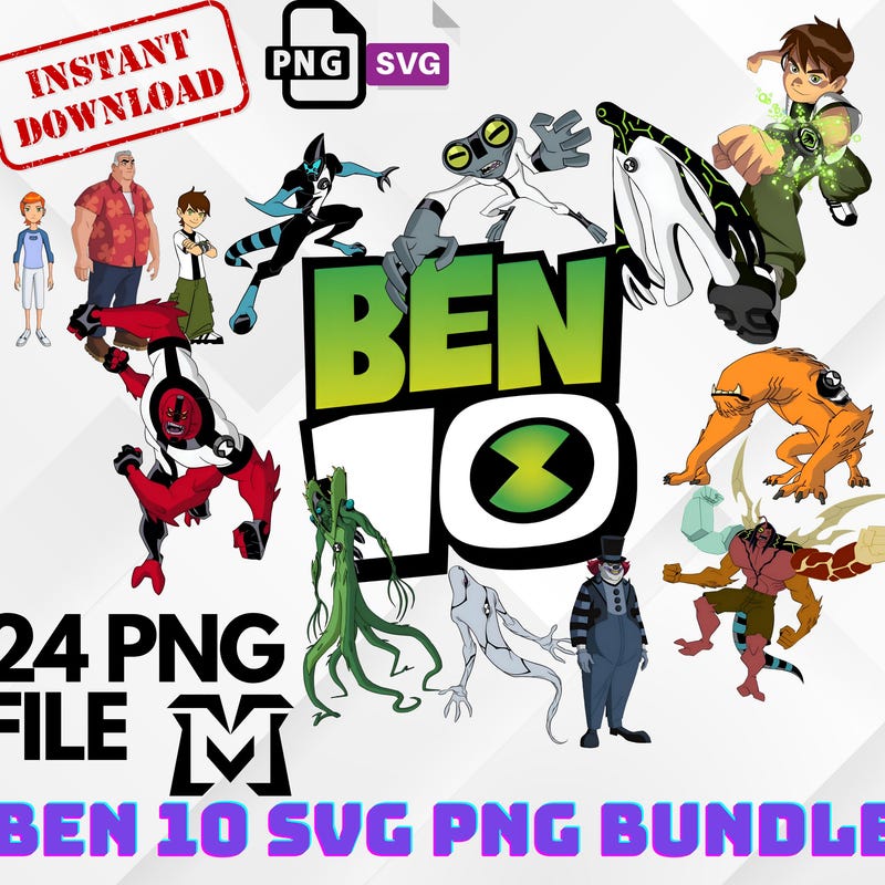 Ben 10 Tshirts - Etsy