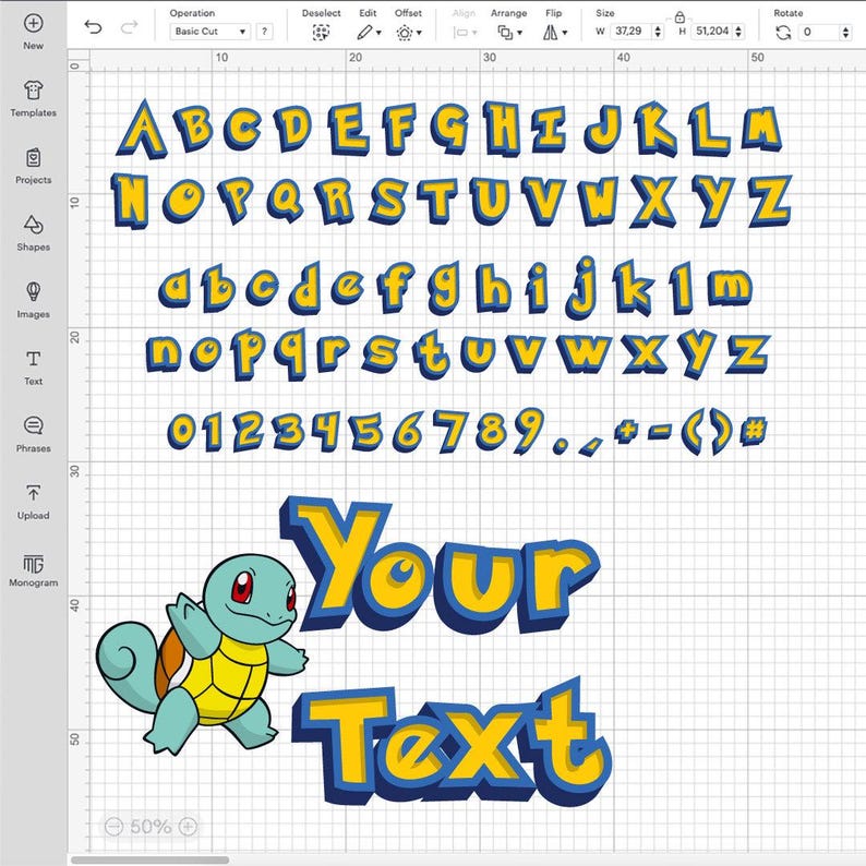 Font SVG PNG Bundle, Birthday Alphabet Letters Numbers Set, Birthday ...