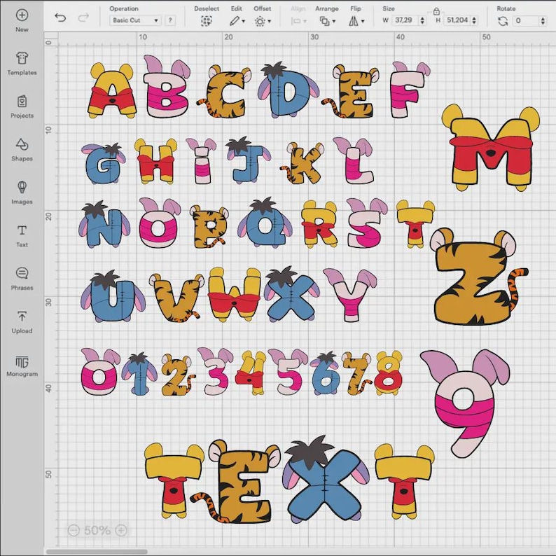 Font SVG PNG Bundle, Birthday Font Svg Alphabet Letters Numbers Set ...