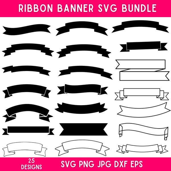 Ribbon Banner - Etsy