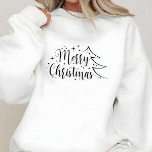 Merry Christmas Text Svg Bundle, Christmas Quote Svg, Holiday Lettering ...