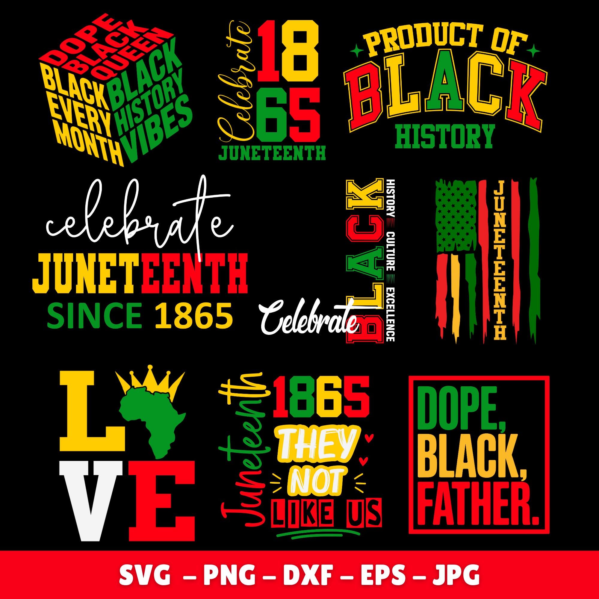 Black History Month SVG Bundle, Black History Png Svg, African American ...