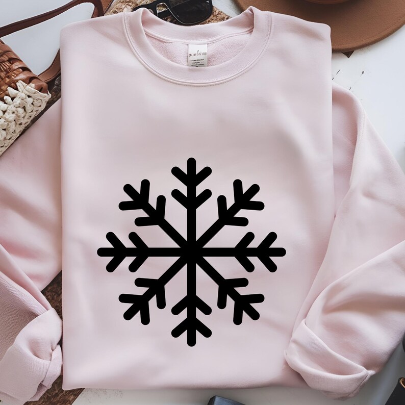 26 Snowflake Svg Bundle, Simple Snowflake Outlines Bundle Svg ...