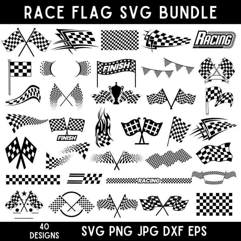 Race Flag Svg Png Bundle, Racing Flag Svg, Race Flag Svg, Racing Flag ...