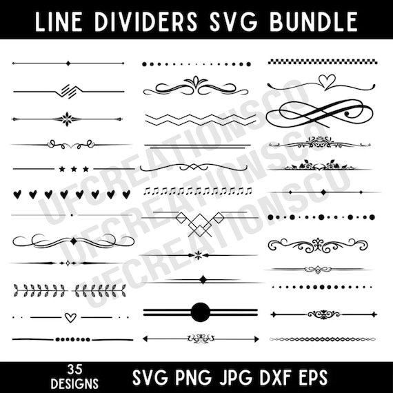 Line Divider Clipart
