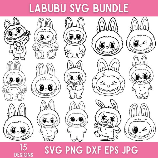 Labubu Vector - Etsy