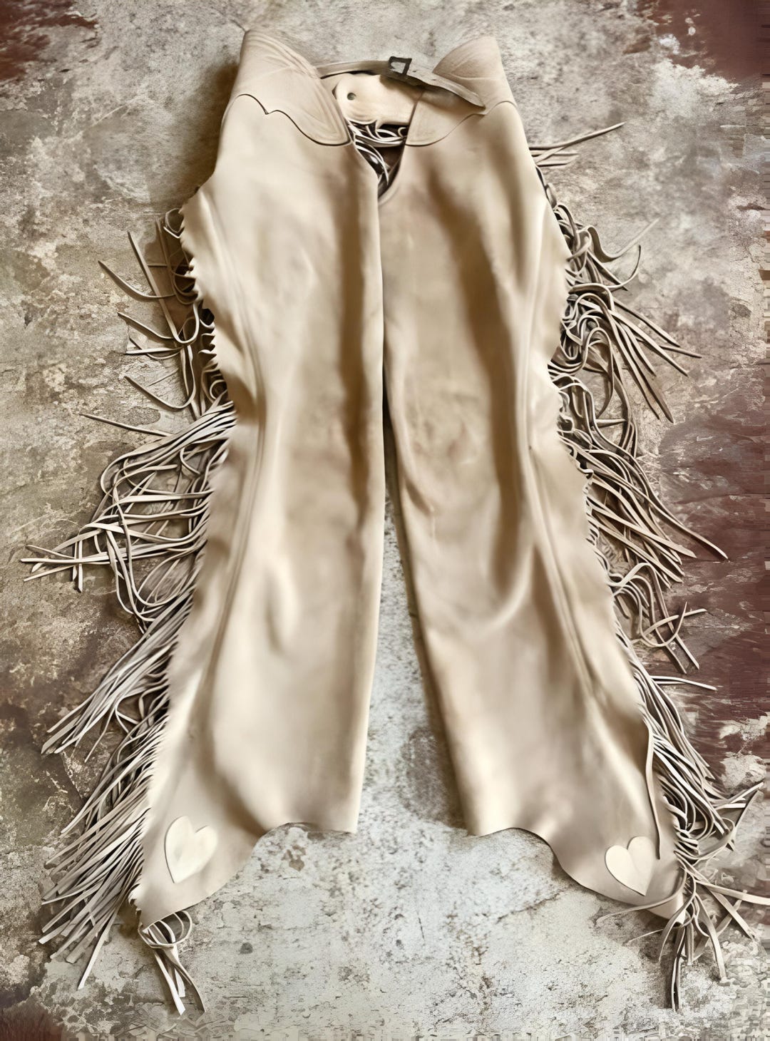Women Hand Made Suede Chink Chap Western Leather Chap Cowgirl Pants ...