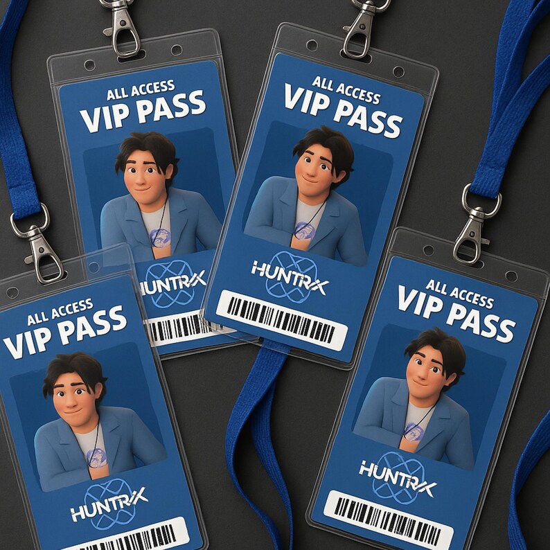 Kpop Demon Hunters Bobby VIP Pass Printable - KPop Dämonenjäger Bobby ...