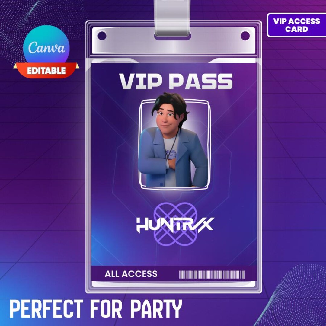 Kpop Demon Hunters Bobby VIP Pass | Bobby Costume Badge | Kpop Demon ...