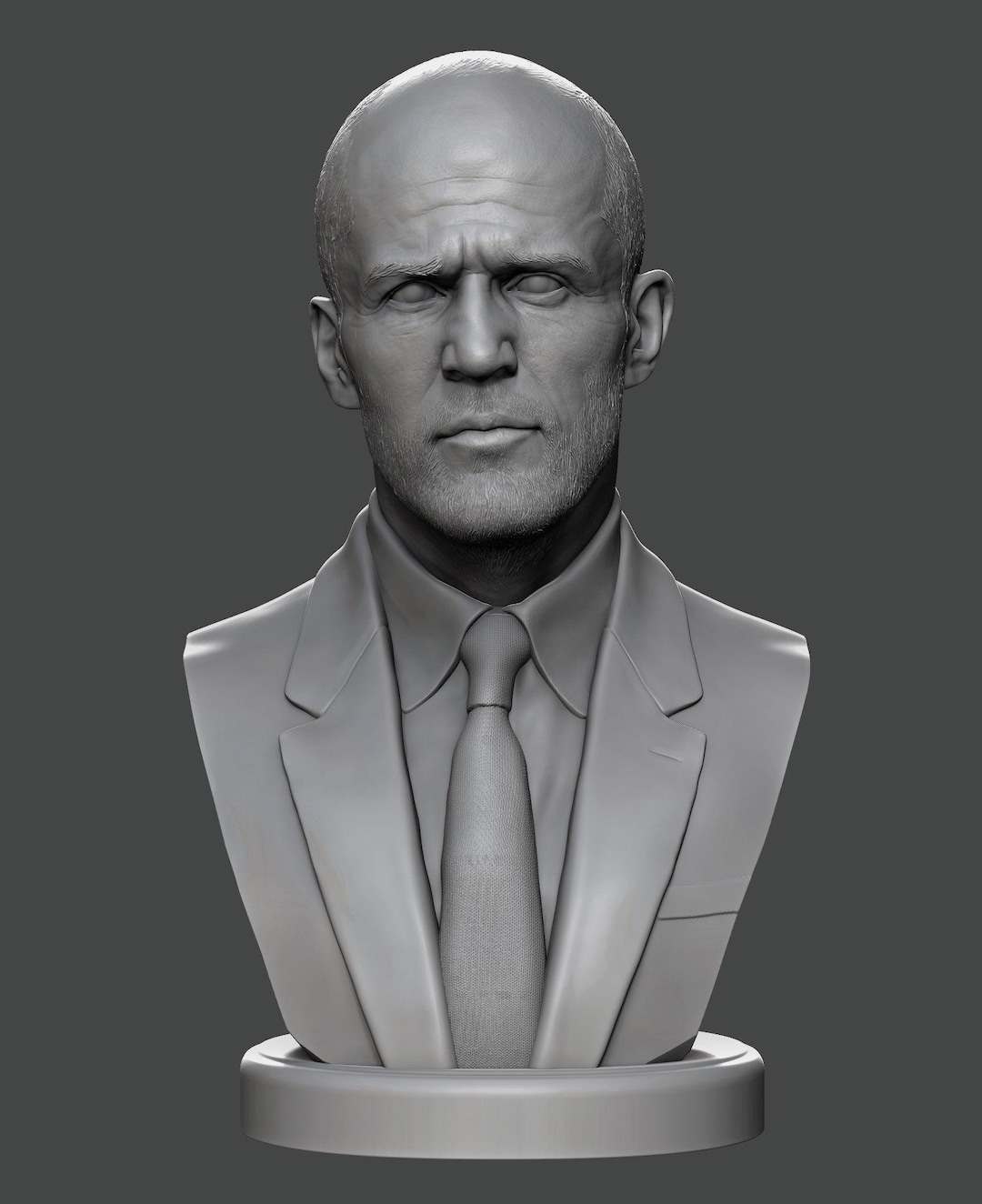 Bust of Jason Statham, British Actor - Etsy