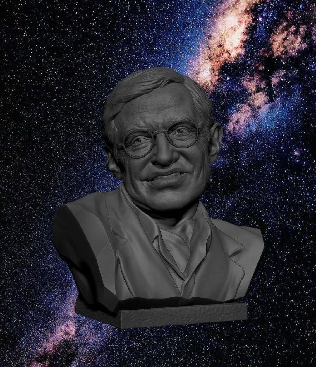 Bust of Stephen Hawking, Famous Scientist Sculpture - Etsy