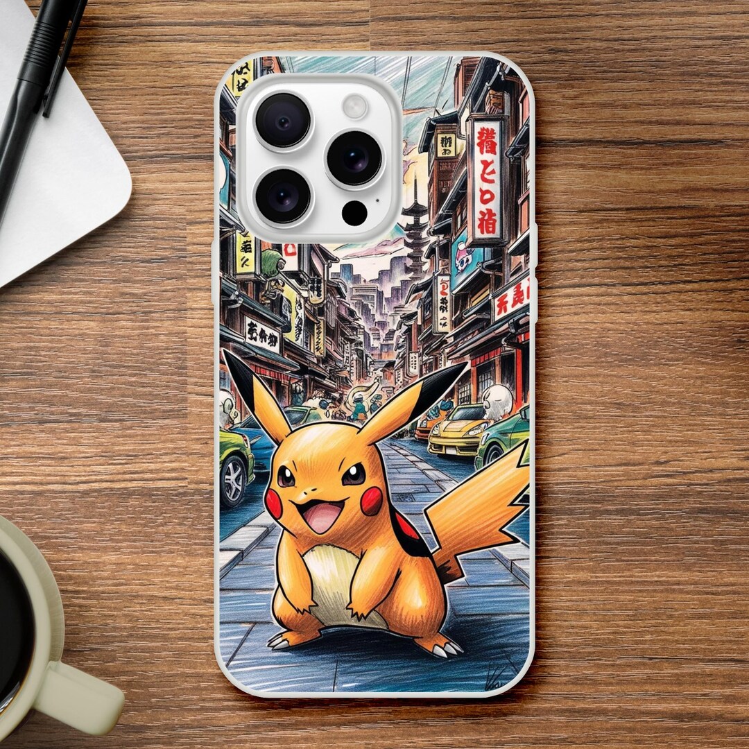 Pikachu iPhone Case - Etsy