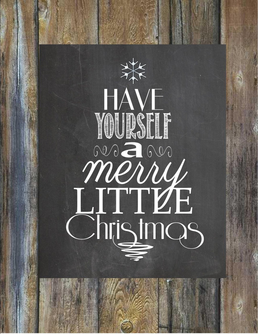 Christmas Chalkboard Poster Sign Yard Sign Instant Download - Etsy