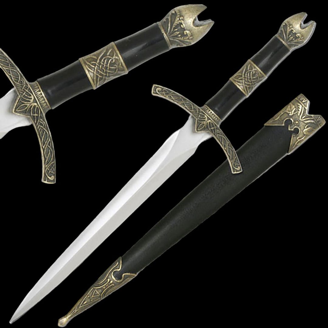 Medieval Historical Dagger With Scabbard (HK-3485) - Etsy