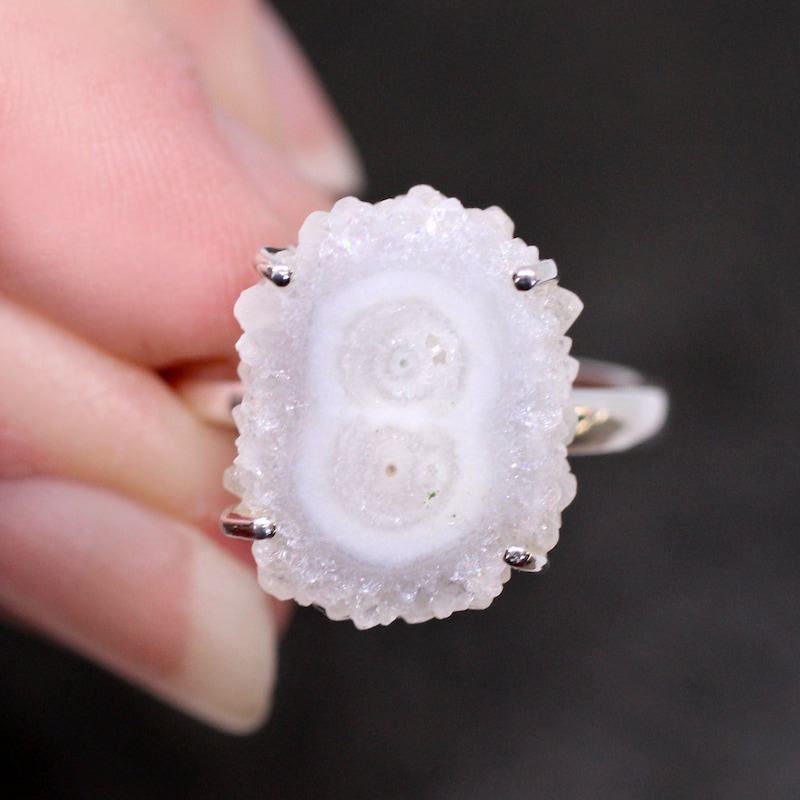Quartz Stalactite Ring - Etsy