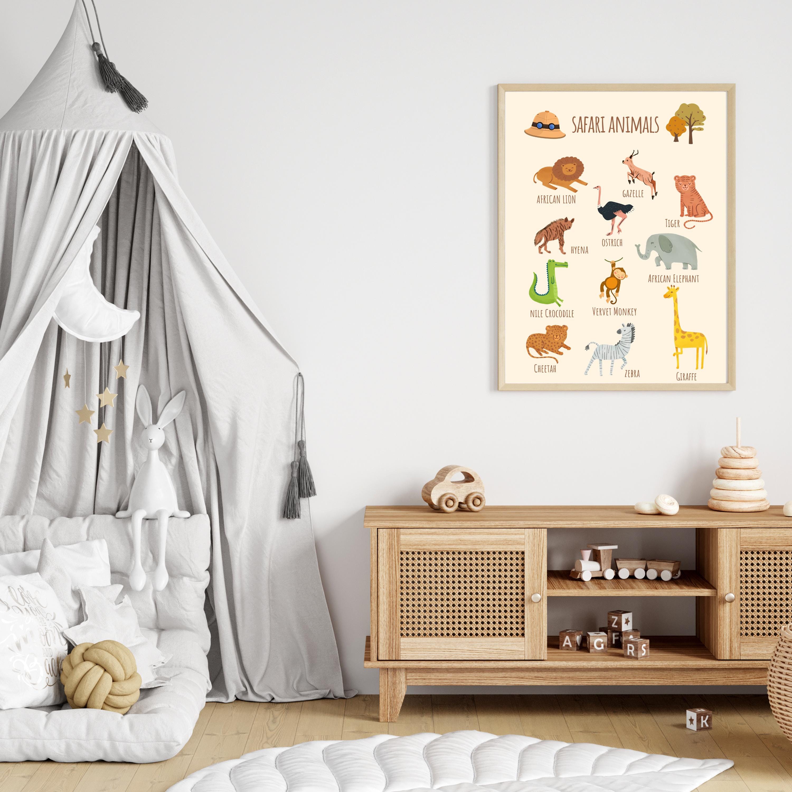 Kids Educational Poster Bundle Digital Download | 9 Learning Prints ...