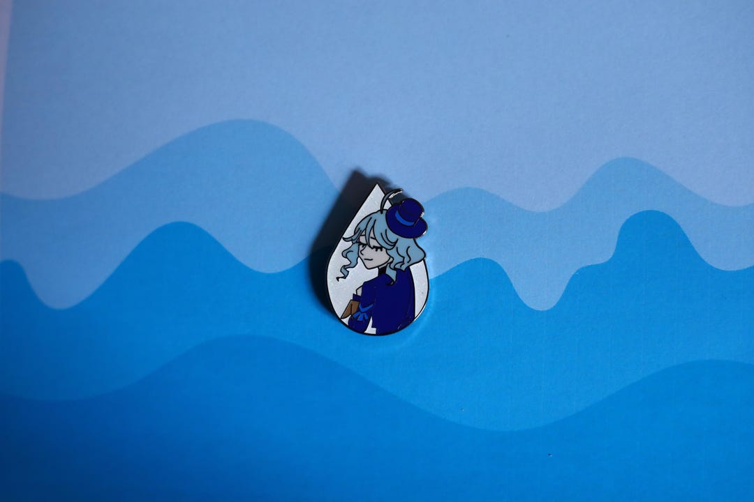 Furina Hard Enamel Pin | Genshin Impact Collectible | Hydro Archon ...