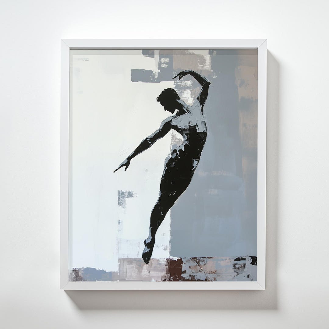Ballet Dancer Print: Modern Gallery Wall Art (digital Download) - Etsy