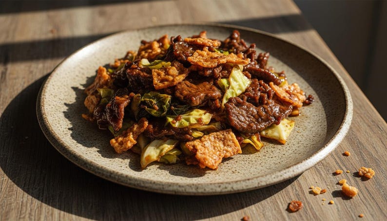 Chinese Beef and Cabbage Stir Fry Recipe | Keto 20-minute Dinner (PDF ...