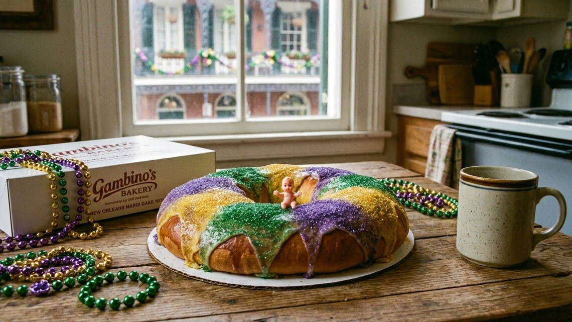 Authentic King Cake Recipe | New Orleans Mardi Gras (digital Download ...