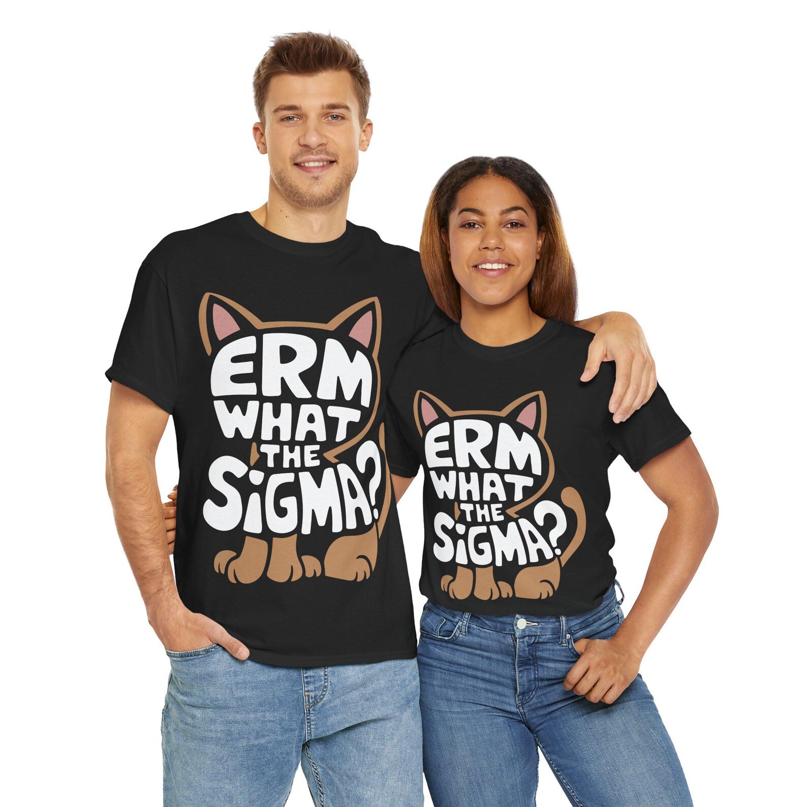 Erm What the Sigma PNG | Funny Cat Meme Digital Download | Playful ...