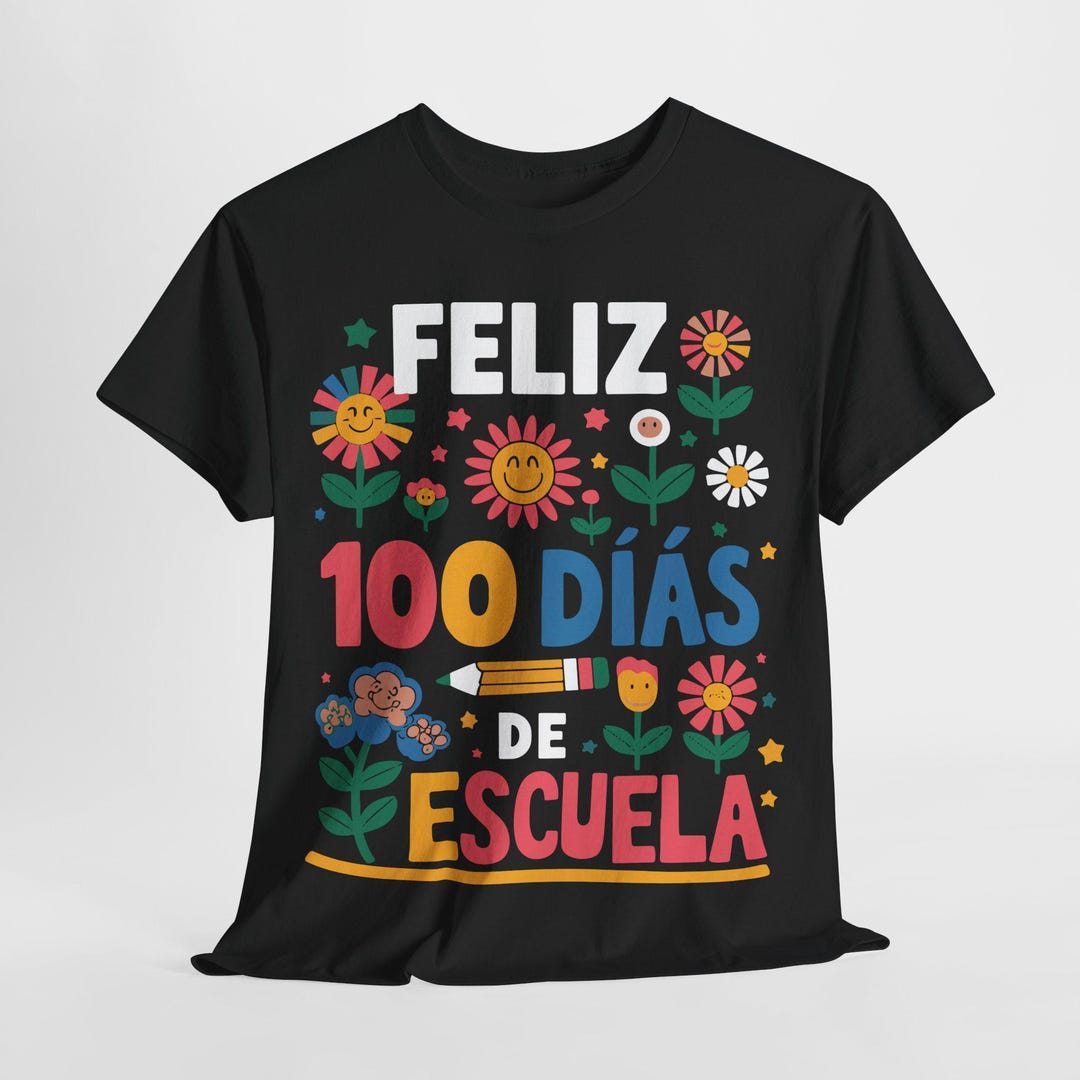 Feliz 100 Días De Escuela PNG | Spanish 100th Day of School Design ...