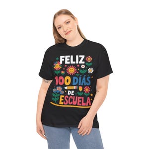 Feliz 100 Días De Escuela PNG | Spanish 100th Day of School Design ...
