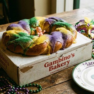 Authentic King Cake Recipe | New Orleans Mardi Gras (digital Download ...