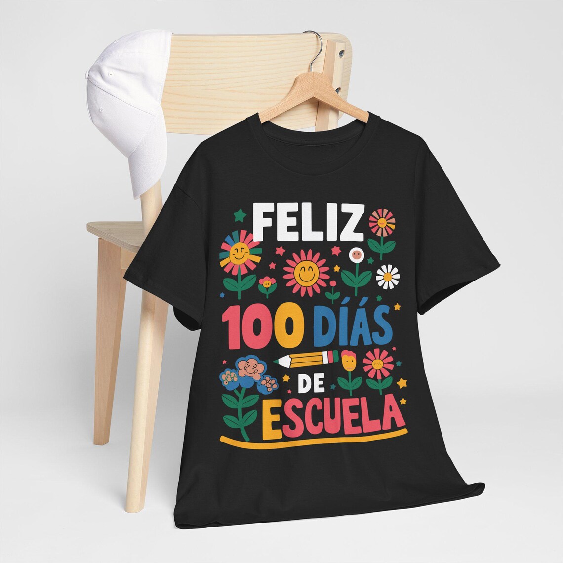 Feliz 100 Días De Escuela PNG | Spanish 100th Day of School Design ...