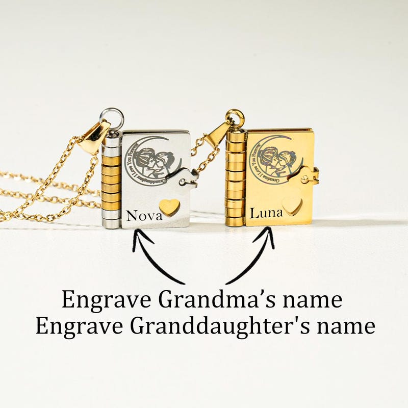 Chapter Book Pendant - Etsy