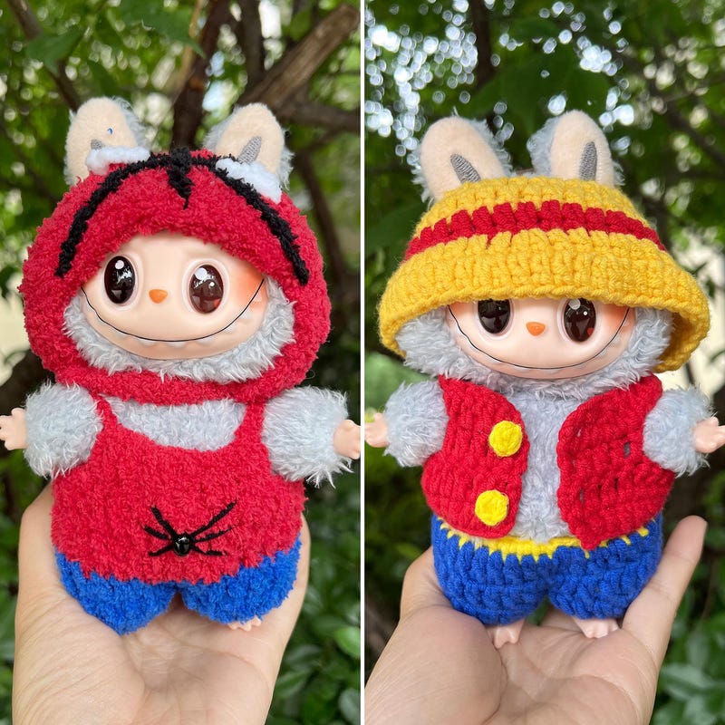 Labubu With Tail - Etsy