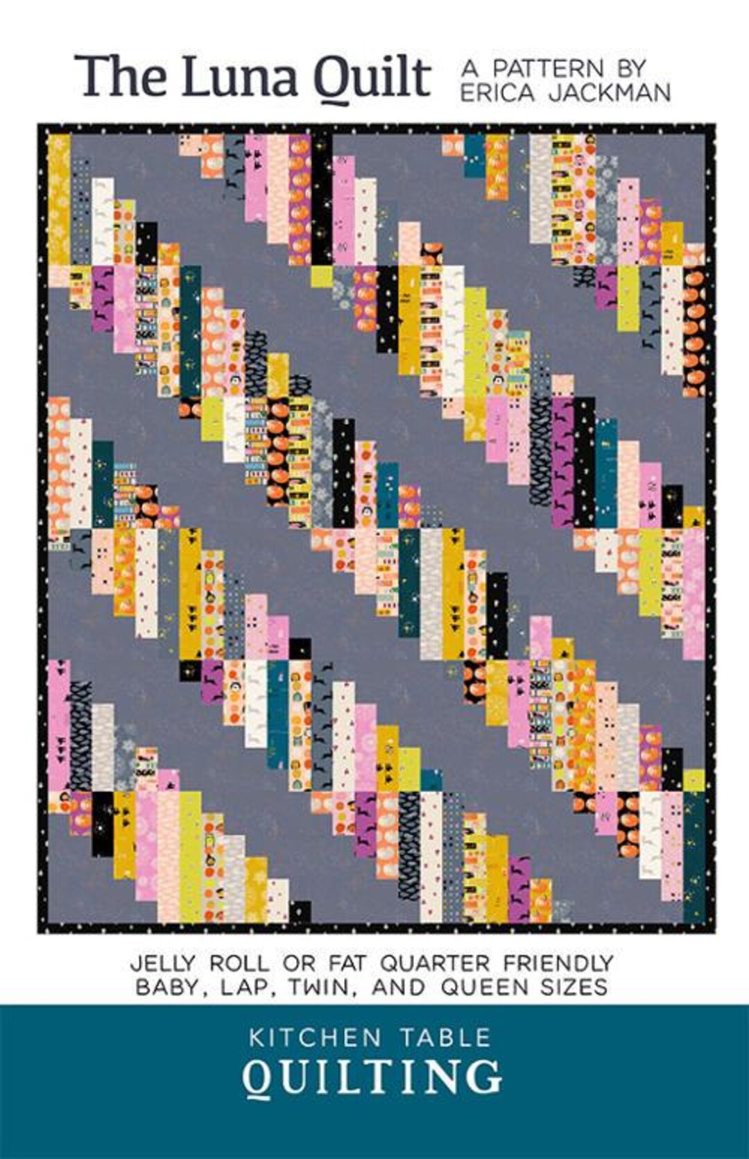 The Luna Quilt Pattern by Erica Jackman From Kitchen Table Quilting - Etsy