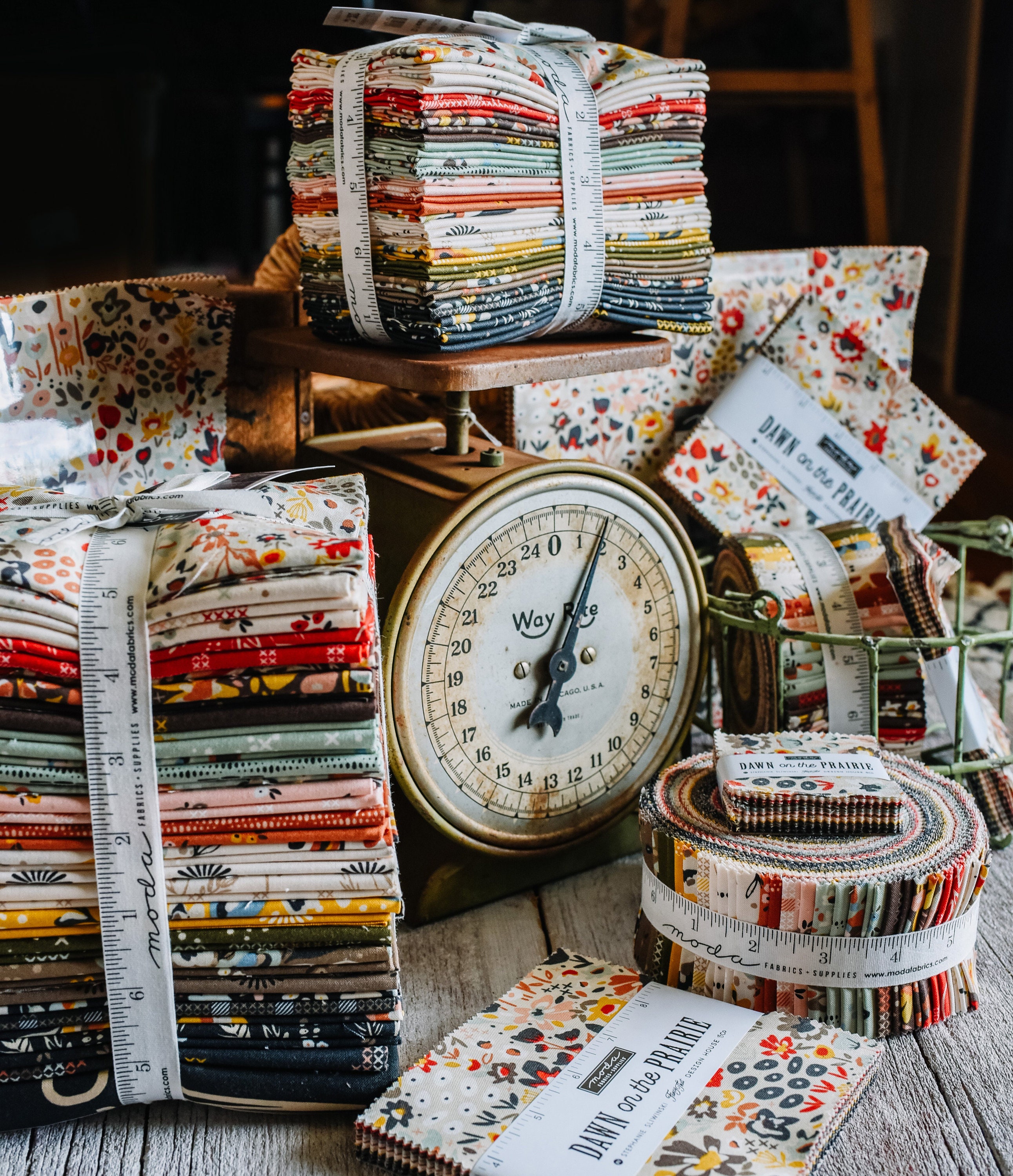 Dawn on the Prairie 38 Fat Eighth Bundle by Fancy That Design House for ...