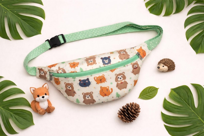 Simple Fanny Pack Sewing Pattern PDF | Beginner Friendly Crossbody ...
